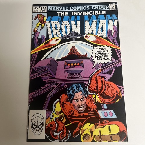 Iron Man #169 & 170 (Marvel Comics April/May 1983) 1st James Rhodes ...