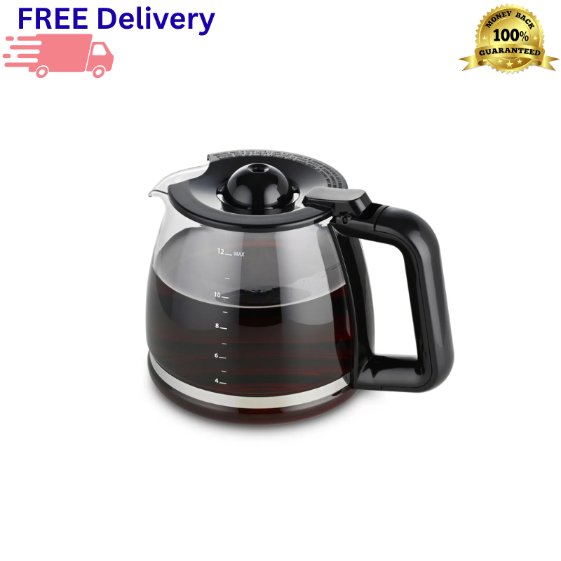 12 Cup Programmable Coffee Maker Digital Clock Pause & Serve Auto Shut ...