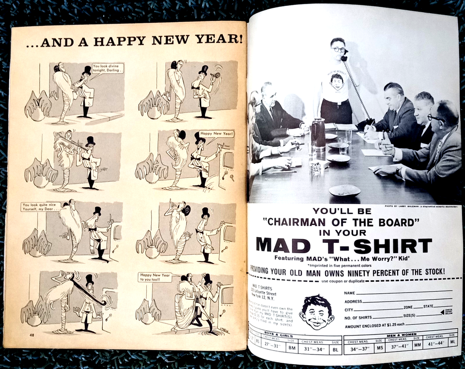 MAD Magazine #44 Jan 1959! FINE+/VERY FINE! 7.0! TIGHT & GORGEOUS! $0. ...