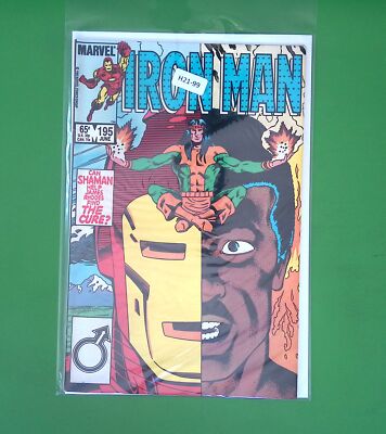 IRON MAN #195 VOL. 1 8.0 MARVEL COMIC BOOK H21-99 | eBay