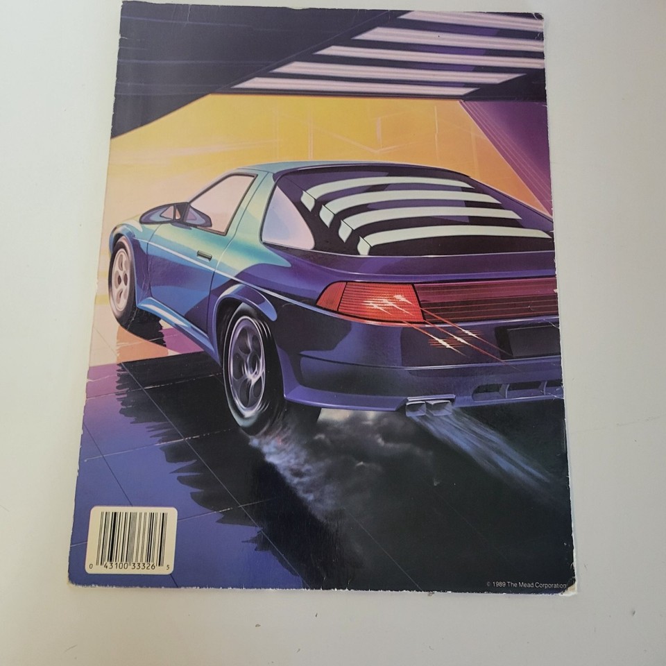 The Mead Corporation Fast Lane Vintage Mead Portfolio Folder 12" X 9 ...