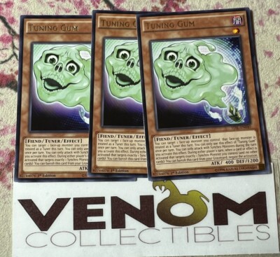 3x (M/NM) - Tuning Gum - TDIL-EN040 - Rare - 1st Edition YuGiOh | eBay