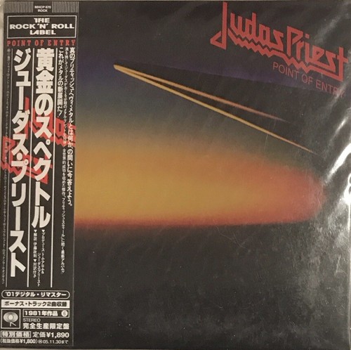 Judas Priest - Point of Entry CD 2005 Sony Int'l – MHCP 670 [Japan] w ...