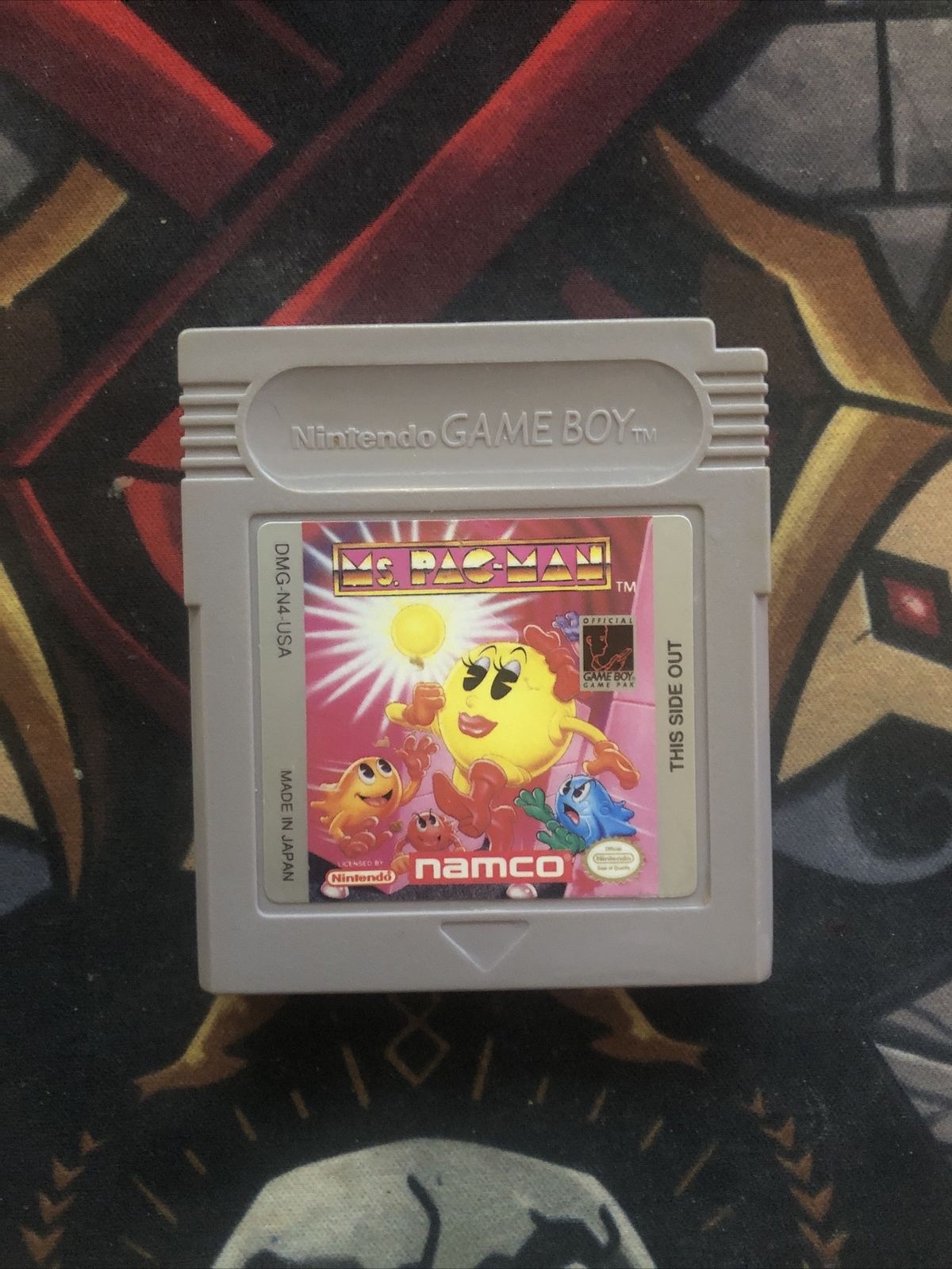 Ms. Pac-Man Nintendo Game Boy Gameboy Original Authentic GameBoy Namco ...
