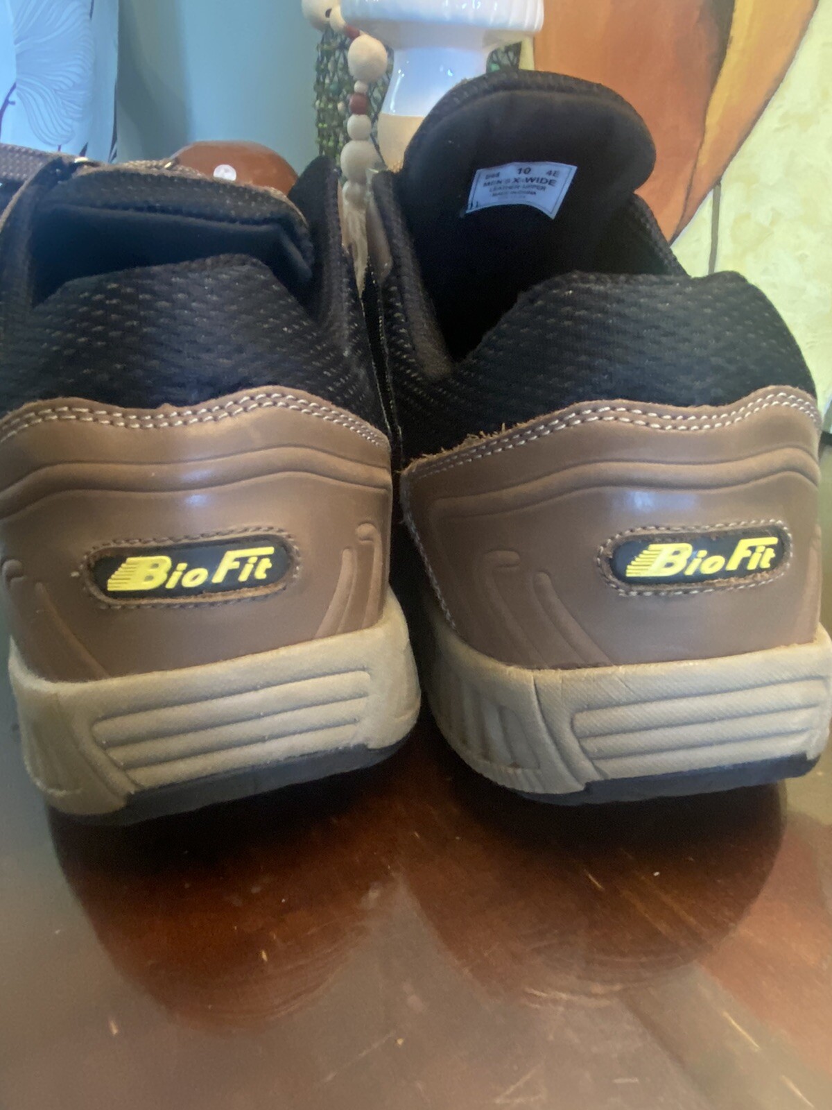 Orthofeet 644 Biofit Shreveport Brown Leather Shoes Mens Xwide 10 4E ...