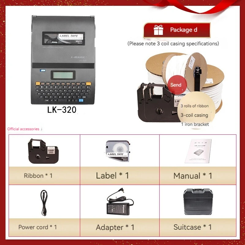 Portable Wire Numbering Machine Tube Printer Heat Shrink Tube Marking ...