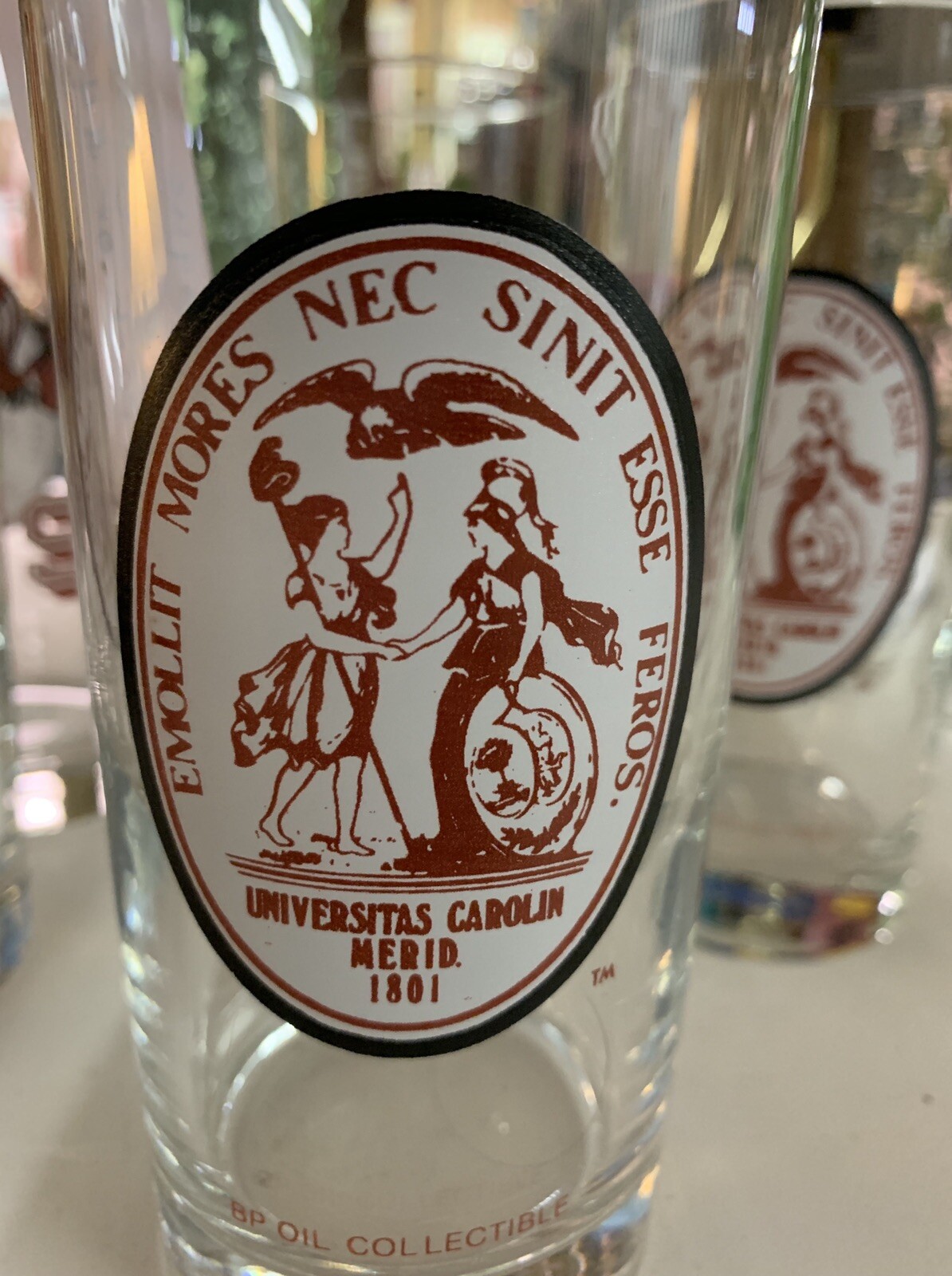 University Of South Carolina USC GAMECOCKS 14OZ.GLASS / B P Oil ...