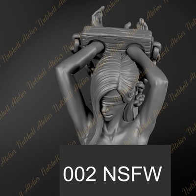 Hostage 1/4 3D Printing Model Kit Unpainted Unassembled 002 NSFW | eBay