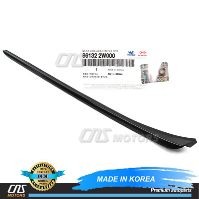 ⭐GENUINE⭐ Windshield Pillar Molding RIGHT for 13-19 Hyundai Santa Fe ...