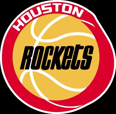 Houston Rockets Throwback Logo - Die Cut Laminated Vinyl Sticker/Decal ...