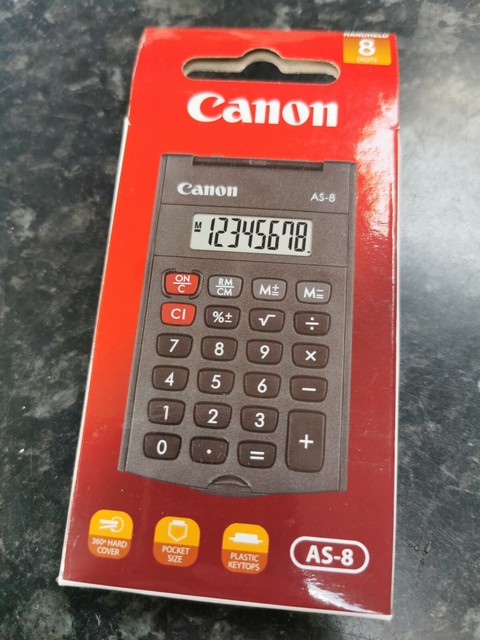 Canon F-789sga Scientific Calculator Metallic Silver Mathematical ...