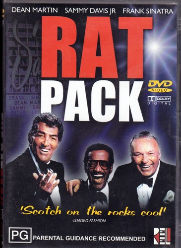 THE RAT PACK Dean Martin/ Sammy Davis Jr/ Frank Sinatra DVD All Zone ...