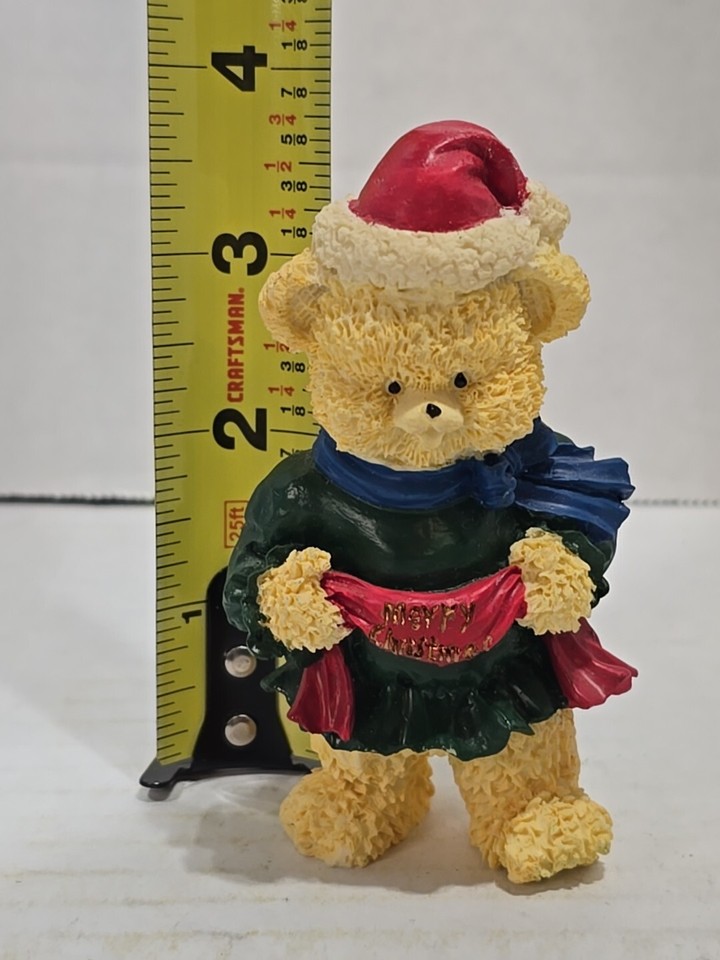 Country Cubs Christmas Bear Figurine With Box | eBay