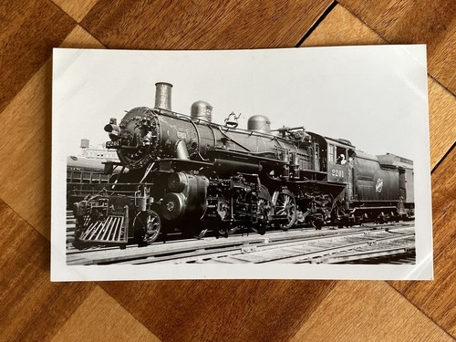 Chicago North Western Railroad Steam Engine Locomotive 2201 Vintage ...