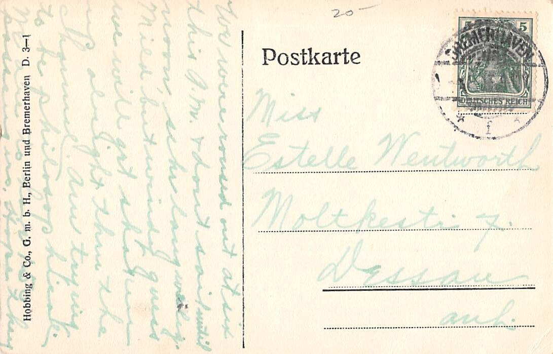 SS KAISER WILHELM II & CAPTAIN CUPPERS ~ NORD-DEUTSCHER LLOYD SHIP ...