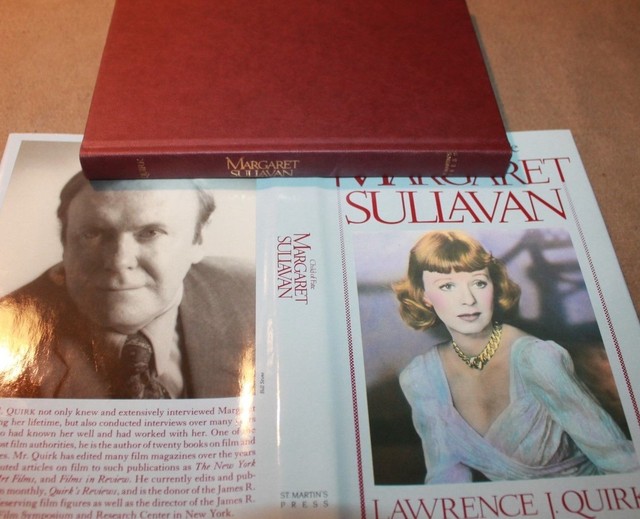 Margaret Sullavan : Child of Fate by Lawrence J. Quirk (1986, Hardcover ...