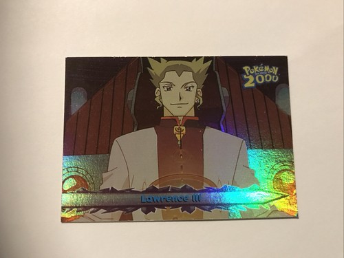 Pokemon Topps The Movie 2000 Vintage Lawrence III Holo Foil #14 | eBay