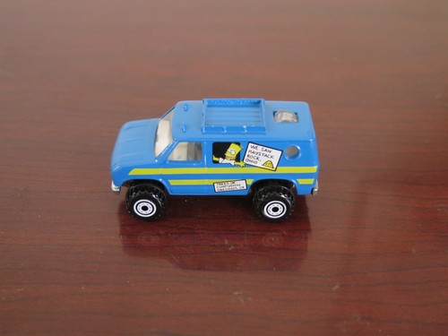 Hot Wheels Baja Breaker The Simpsons Van 1990 Nice | eBay