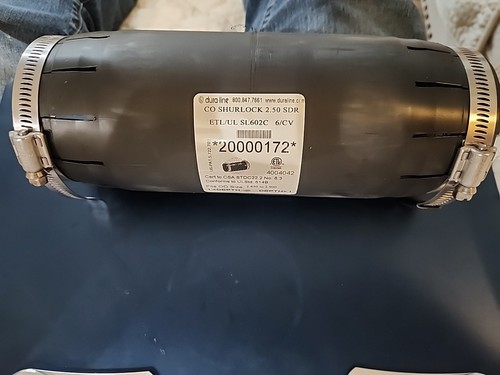 PVC Connector Dura-Line SHURLOCK 2.50 SDR Coupler - HDPE | eBay