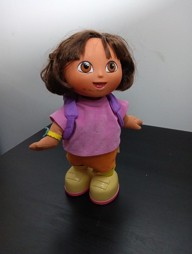 Dora the Explore WE DID IT Dancing Dora 12” Doll Works Fisher Price ...