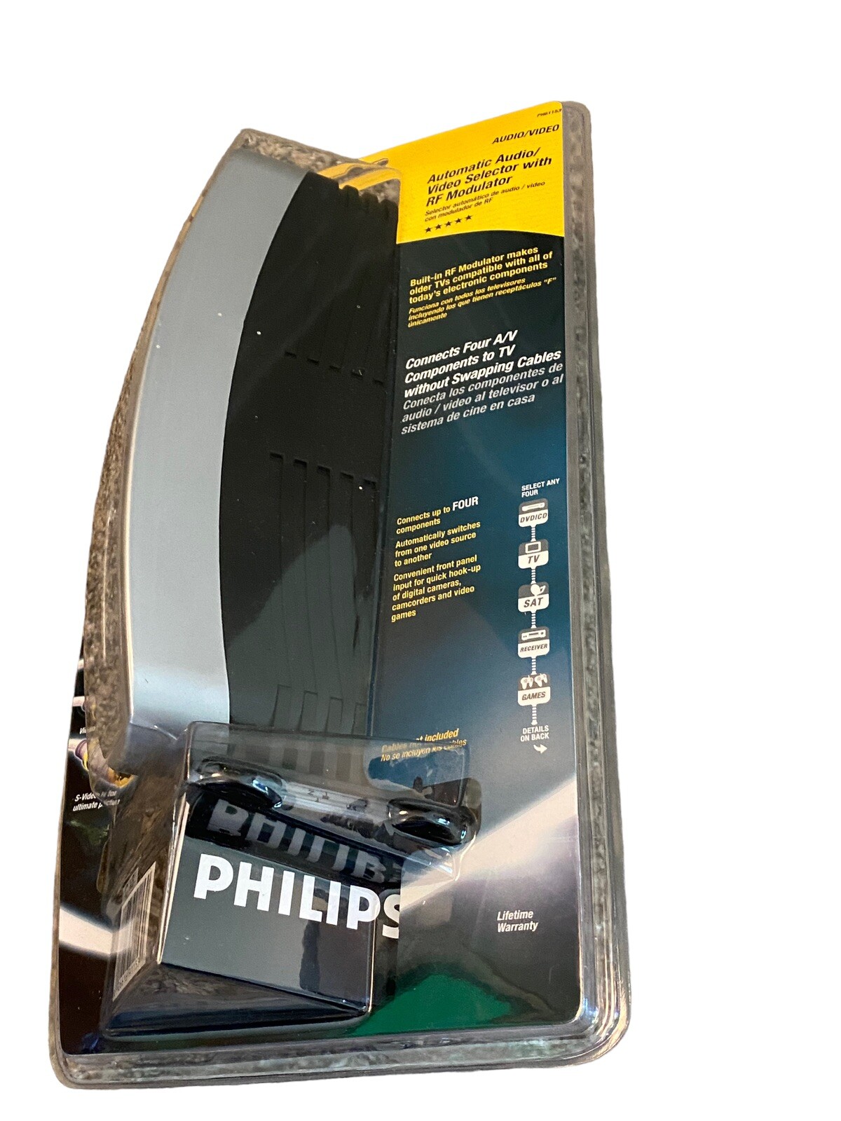 Philips (US2-PH61153) External Video/audio switch for sale online | eBay