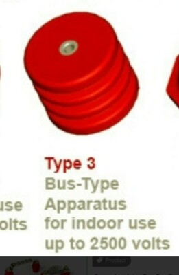 Glastic Round Type Apparatus Standoff Insulator 2.5" diameter Onan 332 ...