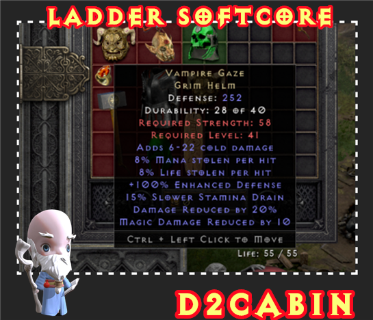 Diablo 2R SC💥Ladder💥Vampire Gaze ETH Option💥PC/SWITCH/PS | eBay Australia