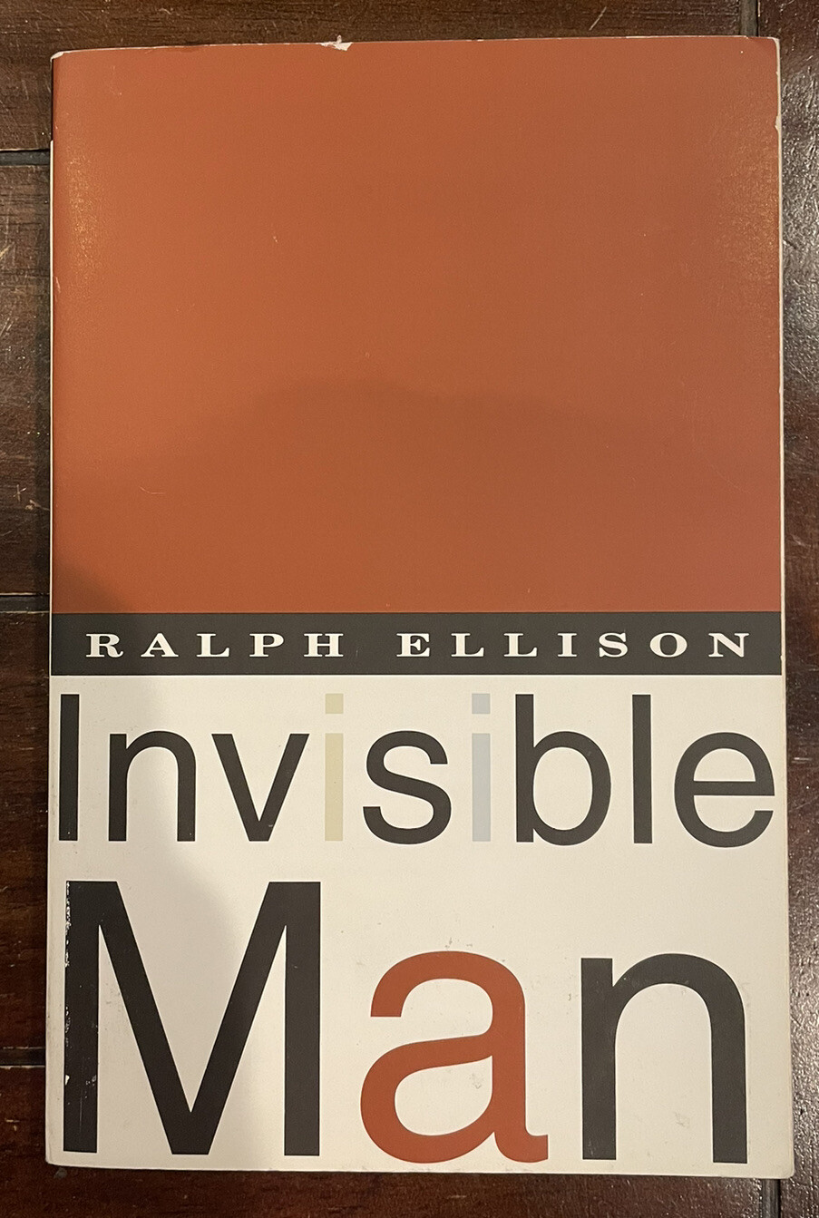 Invisible Man by Ralph Ellison (Paperback) Vintage International -FREE ...