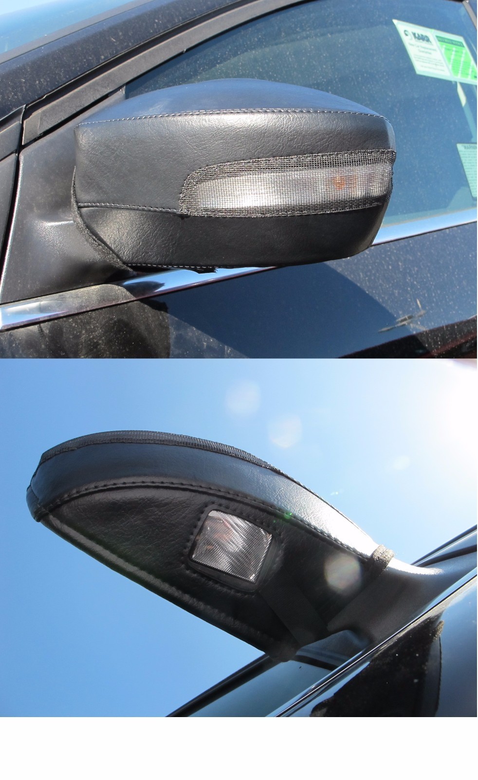 Colgan Car Mirror Covers Protector Black Fits Ford Focus ST W/Signal ...