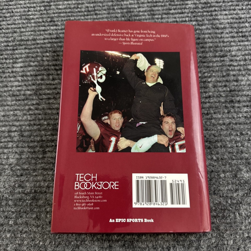 Turn Up the Wick! - Hardcover By Frank Beamer (Autographed) Virginia ...