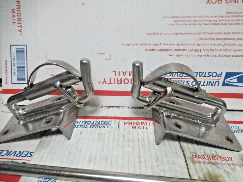 2-Weaver Inflatable Dinghy DAVITS & 2-WEAVER STAND OFF FIXED 24" CLIPS ONE END | eBay