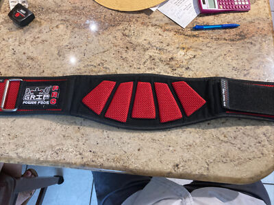 Grip Power Pads Pro Weight Lifting Belt New With Tags Medium 31 To 37 ...