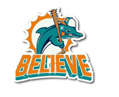 Miami Dolphins Vinyl Decal Sticker Car Truck Window Bumper Football ...