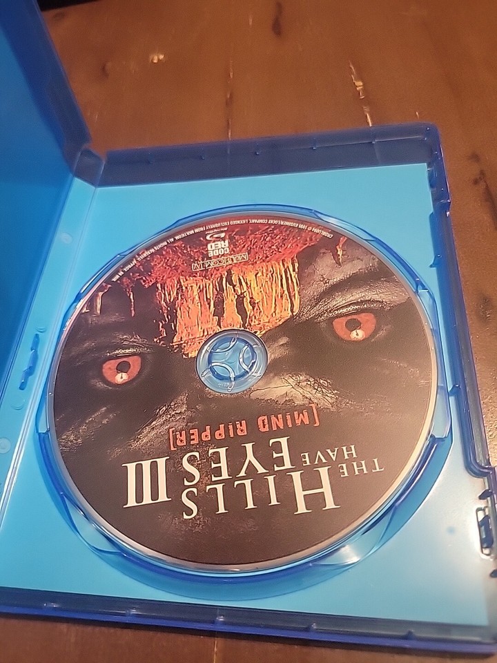 The Hills Have Eyes III 3 Mind Ripper (1995) Bluray Code Red, RARE ...