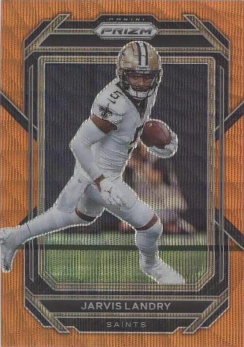 2022 Panini Prizm - Jarvis Landry #210 Orange Wave Prizm /60 for sale ...