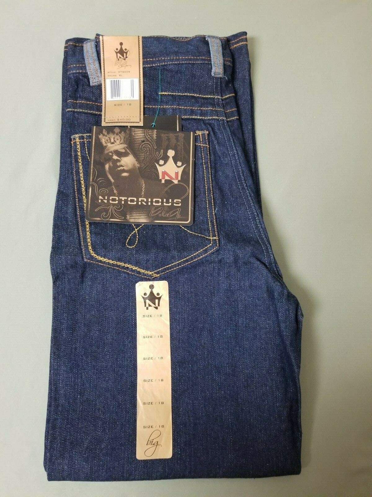 New Notorious B.I.G. Youth Denim Jeans. | eBay