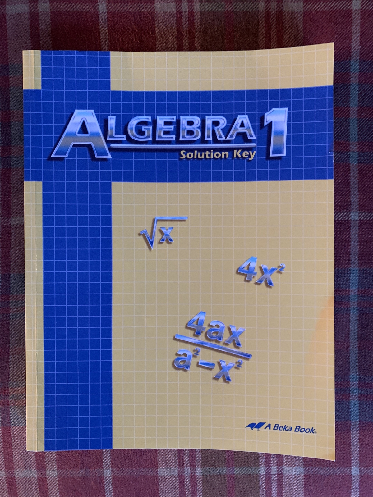 Abeka Algebra 1 Solution Key | eBay