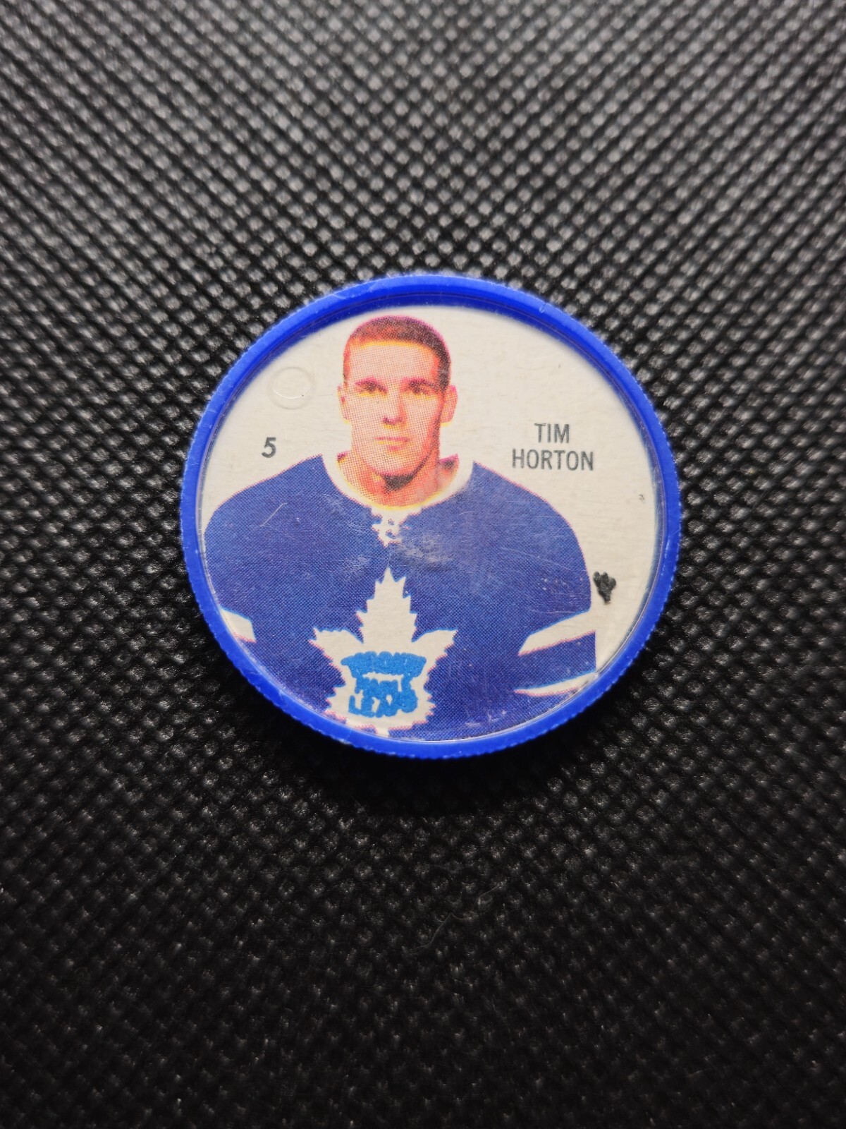 1960-61 Shirriff Salada Foods Hockey Coins #5 Tim Horton Toronto Maple ...