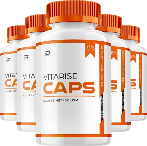 (5 Pack) VitaRise Caps Keto Capsules – Vita Rise Caps Pills Advanced ...