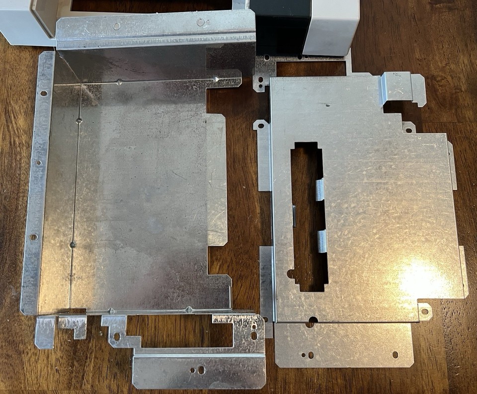 Nintendo NES Original Console Top & Bottom Shell & Metal RF Shield Case ...