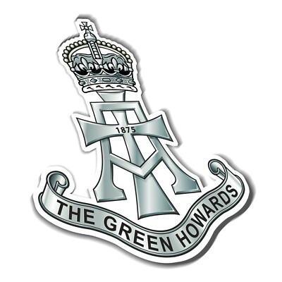 GREEN HOWARDS STICKER - BRITISH ARMY - Yorkshire Regiment | eBay UK