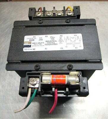 EGS E250 Hevi-Duty Industrial Control Transformer Class 105 50/60hz ...