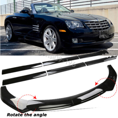 For Chrysler Crossfire Front Bumper Lip Splitter Spoiler Side Skirts ...