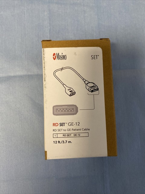Masimo 4085 Ge-12 Spo2 Patient Cable Rd Set to Ge 12' for sale online ...