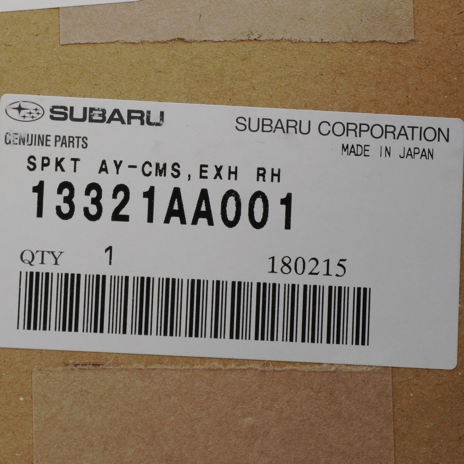 2008-2016 Subaru Impreza WRX STi Right Camshaft Sprocket OEM NEW ...