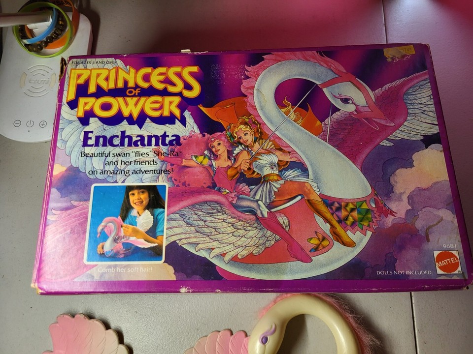 Enchanta Swan She-Ra Princess Of Power 1984 Mattel With Box & Wings ...