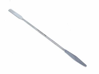 Round & Tapered Arrow End Double Ended Stainless Steel Lab Spatula ...