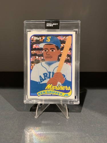 Ken Griffey Jr Project 2020 1989 Topps Design #88 - Art by Keith Shore ...