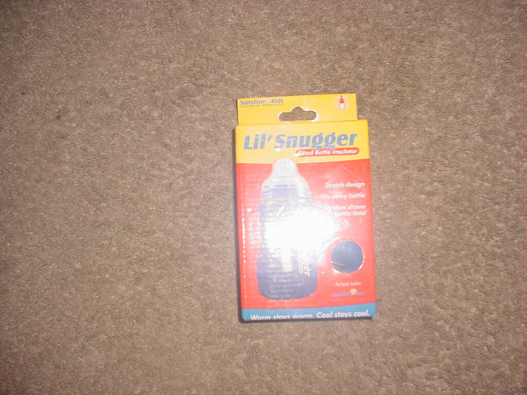 LIL SNUGGER FITTED BOTTLE INSULATOR NEW | eBay