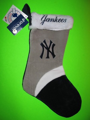 NEW YORK YANKEES BASEBALL CHRISTMAS STOCKING - 16" LONG - BRAND NEW ...